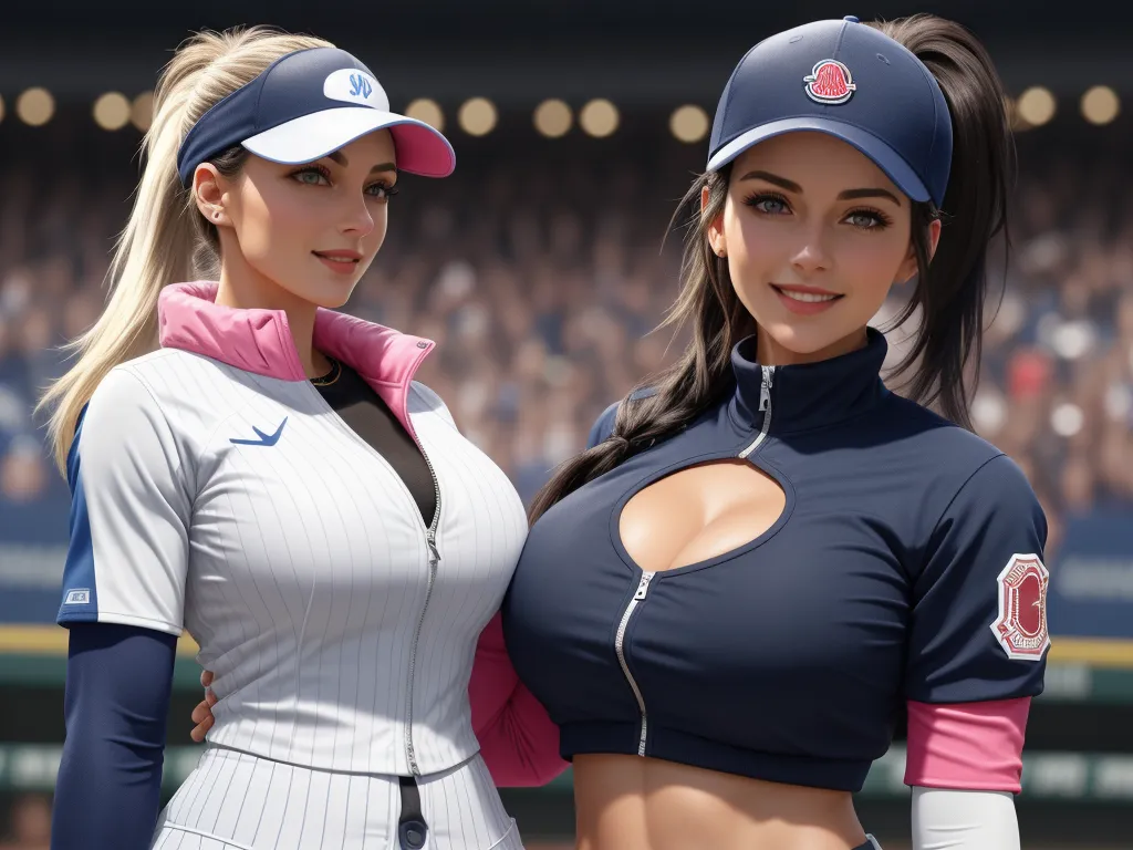 4k images free: realistic white woman, pony tail hair, smooth