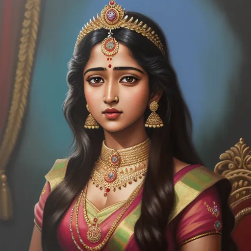 ai image creator: Princess of india, Disha Patani