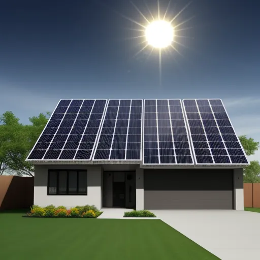 ai image enhancer: an animation that generates solar energy and