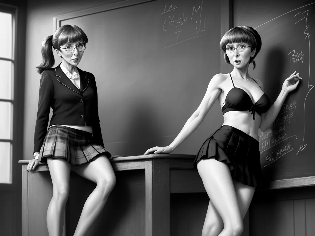 Ai To Create Images A Chalk Board Una Stubbs Dressed In A Short Skirt ai-to-create-images-a-chalk-board-una-stubbs-dressed-in-a-short-skirt