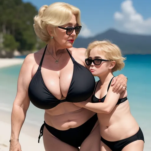 Ai Tool To Create Images Huge Gilf Granny Huge Teacher Huge Woman In