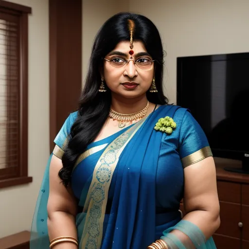 Convert Image Indian Aunty 50 Thick