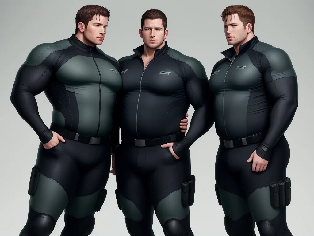 Hi Res Pic Dadbod Chris Redfield And Leon S Kennedy Both In