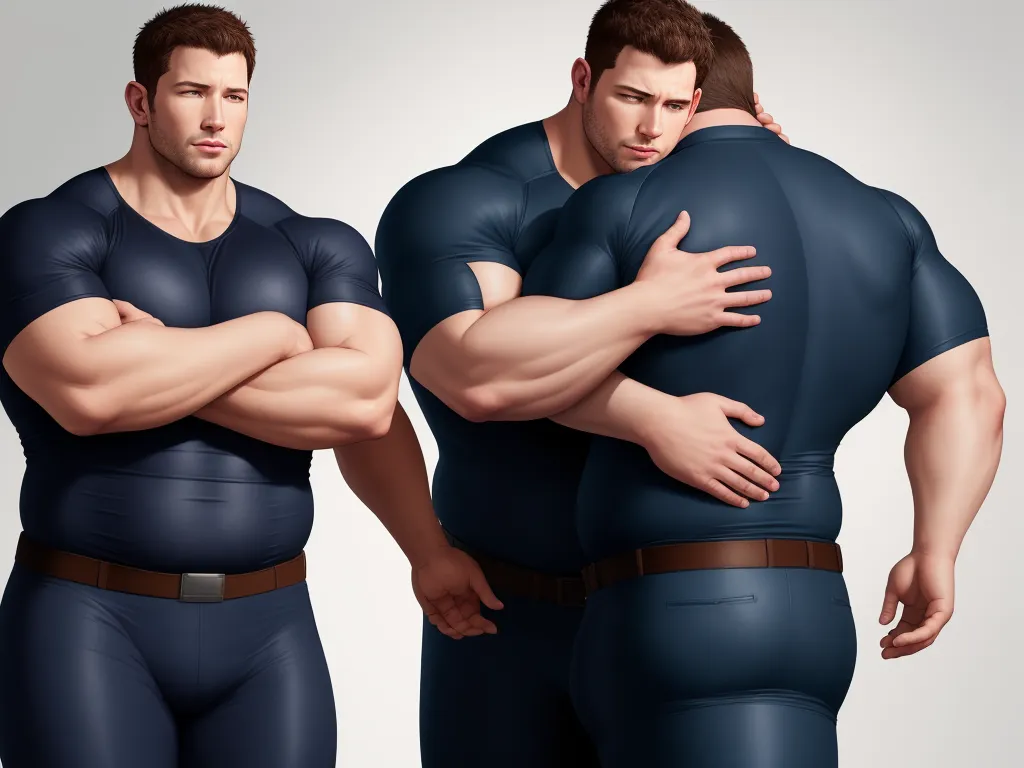 Ai Image Software Dadbod Chris Redfield In Tight Suite With Bloated