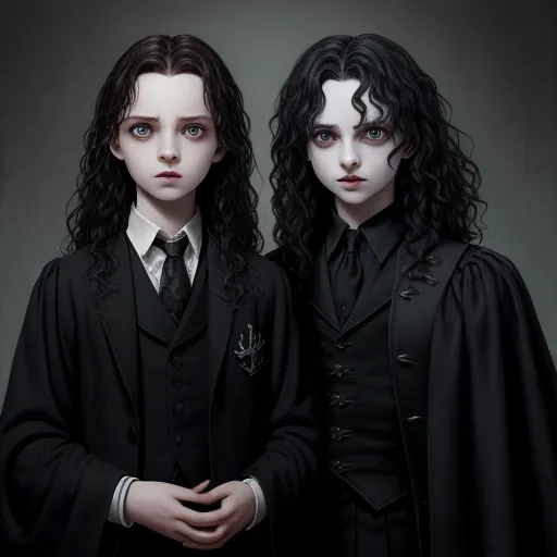 image to hd: Filhos de Tom Riddle e Bellatrix Lestrange