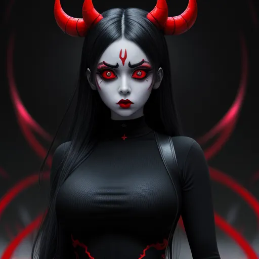 Make Images Hd Hot Demon Woman Huge Big Eyes Watch Me With