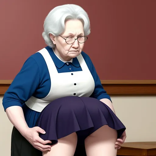 Photo Pic Spanking Granny