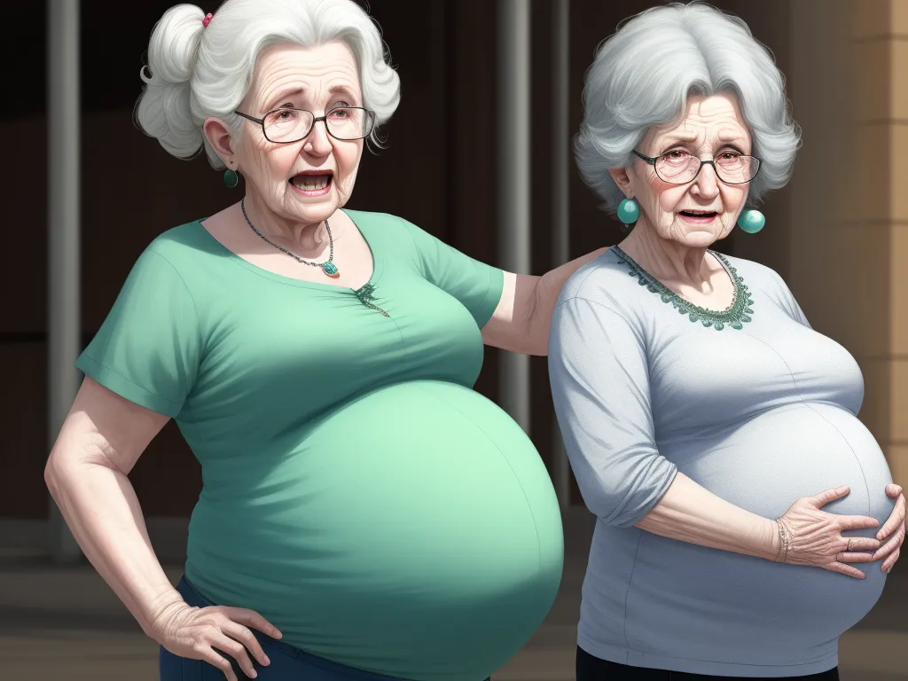 Up Res Images Pregnant Granny