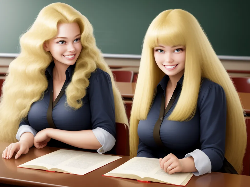 Image Convert Realistic Girl Big Boobs Big Hair Straight