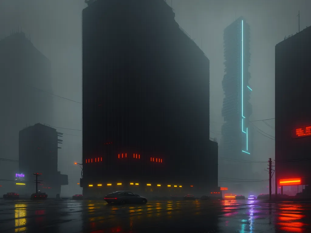 8k pics: the electric state by Simon Stålenhag, rainy day,