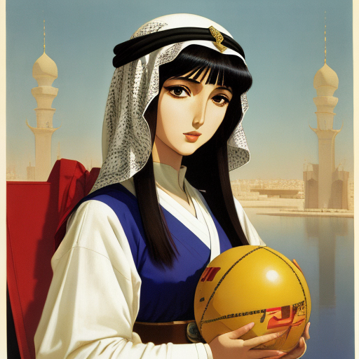 photo 1080p: A beautiful Arabian girl NHK Animation Richard