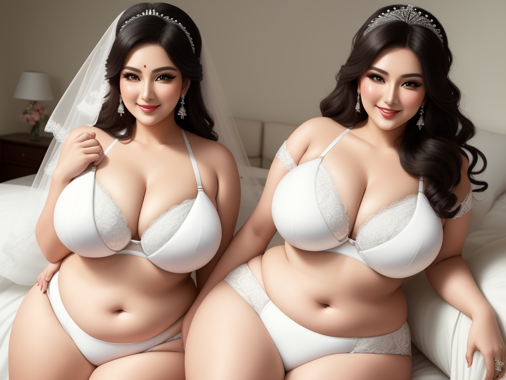 Ai Generated Image Plus Plus Size Hot And Bold And Fatty Beautiful