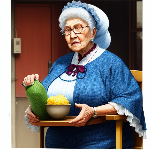 Ai Image Upscaler Big Grandmother