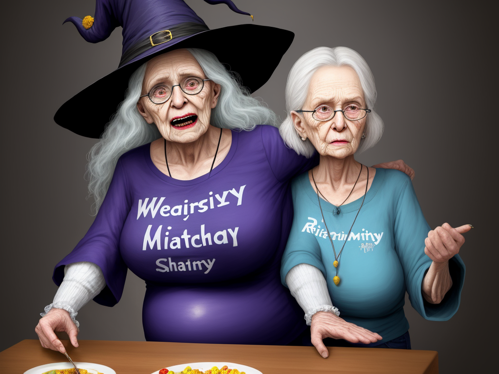 Ai Upscaler Elderly Pregnancy Witch