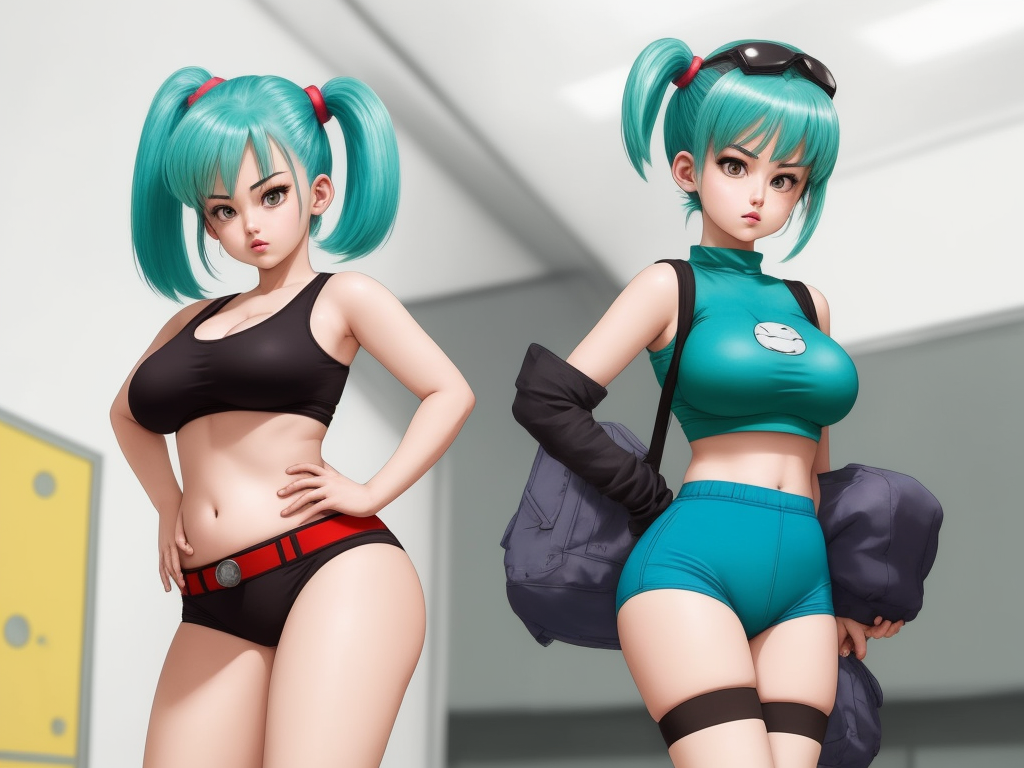 Ai Image Enhance Bulma Briefs Futanari