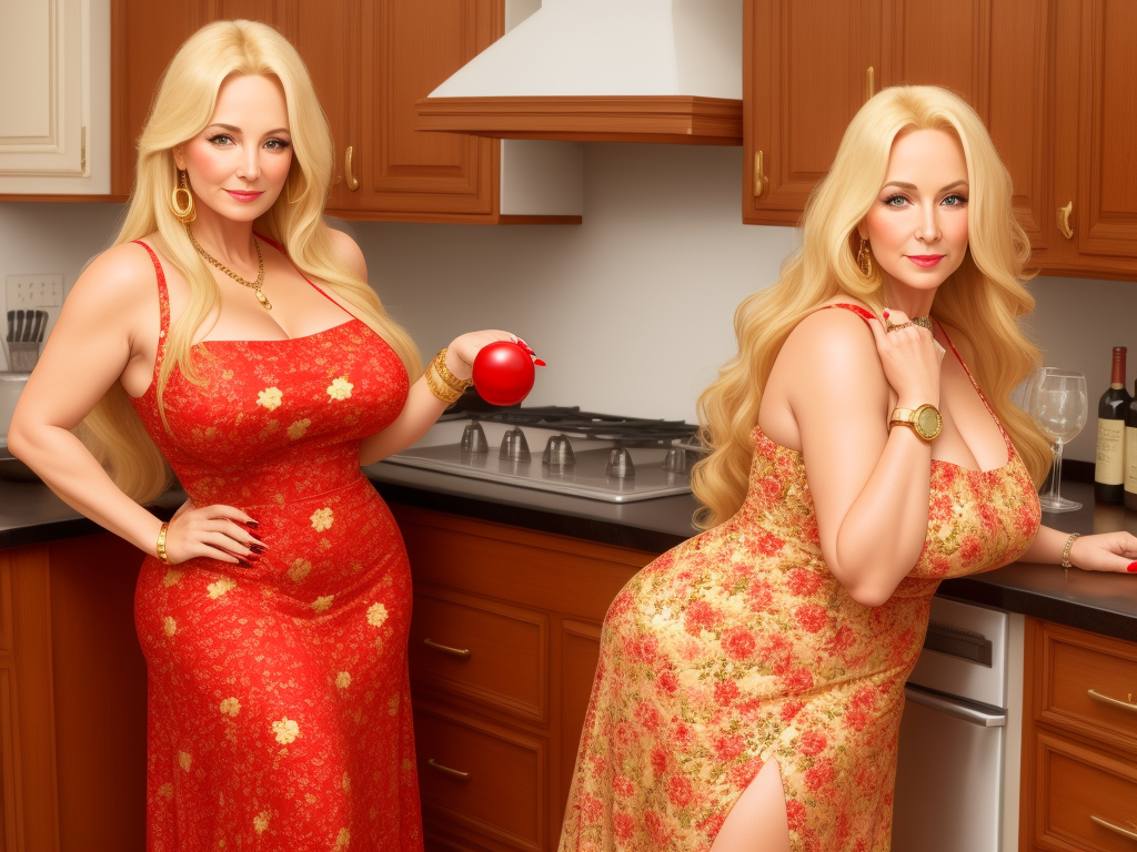 Ai Art Generator From Text Extremely Big Boobs Busty Very Curvy Wide Img