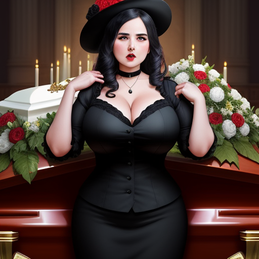 Ai Art Generator Z Tekstu At Funeral Nude Big Boobs Huge Curvy Hips