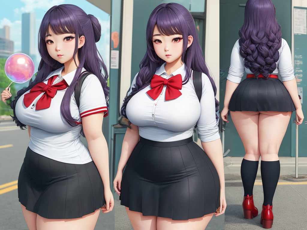 Generator Seni Ai Dari Teks Huge Ass With Wide Hips And Thick Thighs A Img