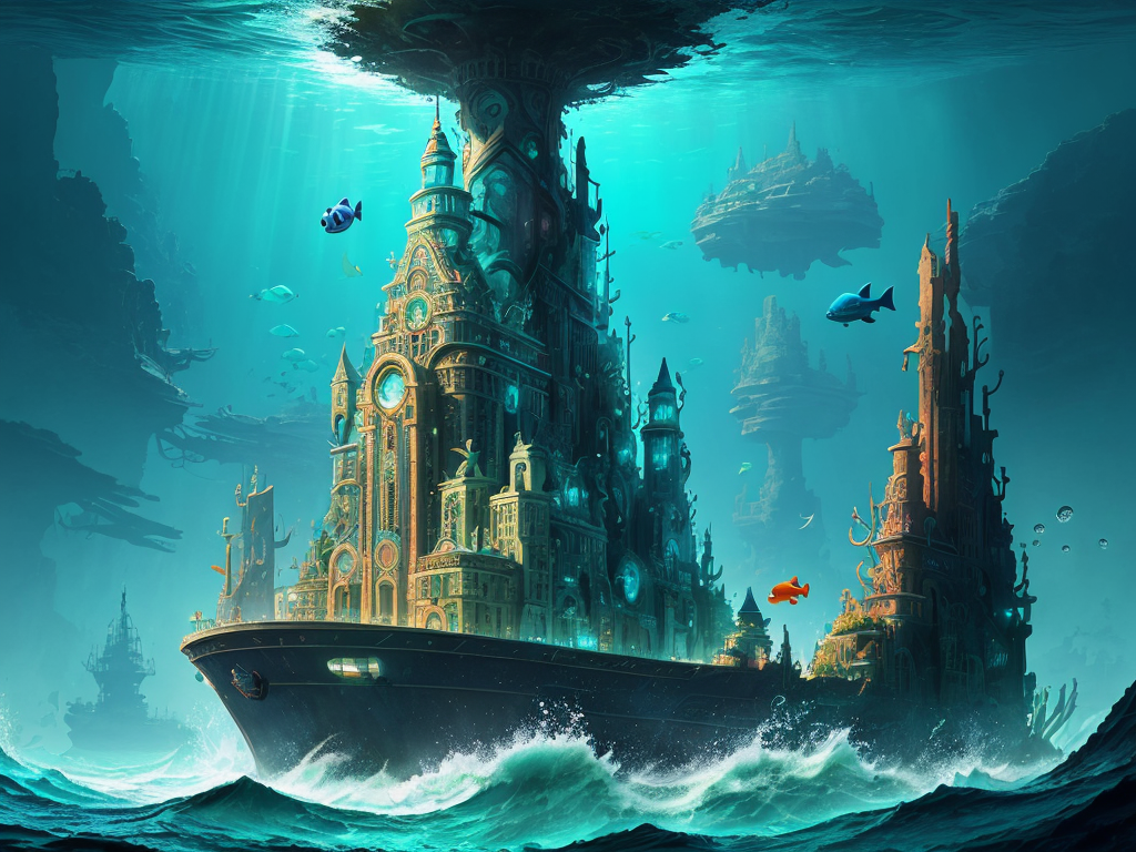 photo ai software: Combine the captivating worlds of "Finding Nemo"