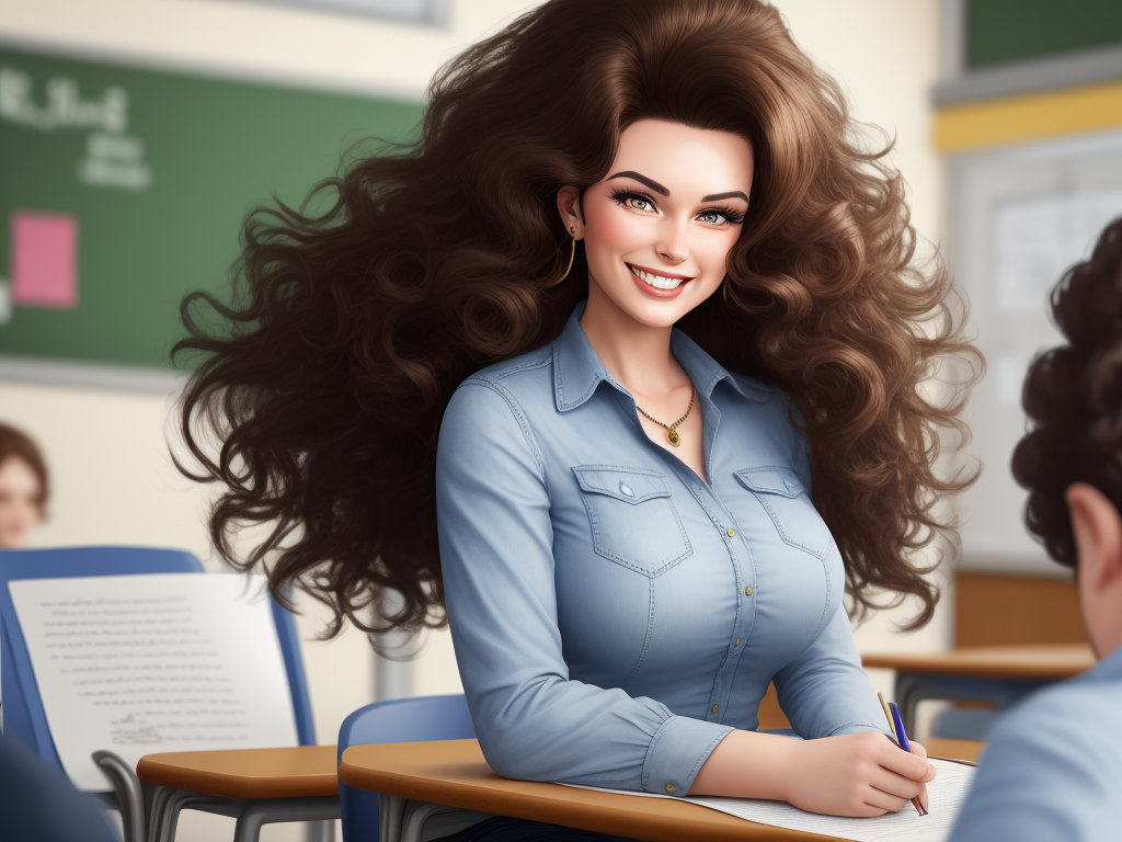 Ai Art Generator Do Texto Realistic Girl Big Boobs Big Img