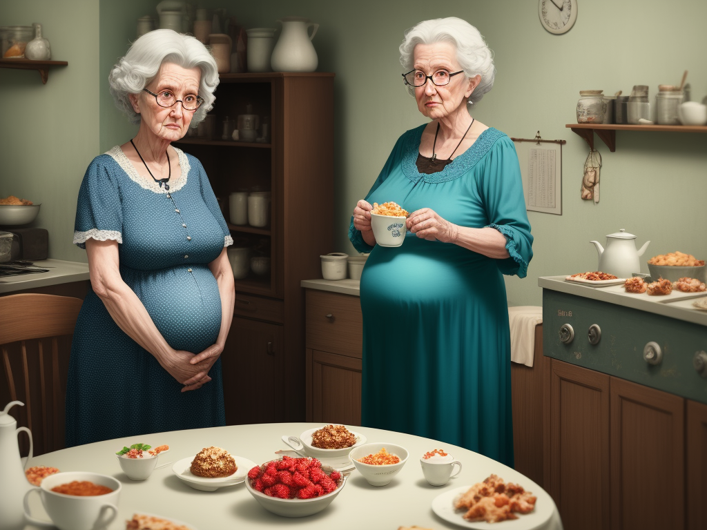 Make Images Hd Single Pregnant Granny