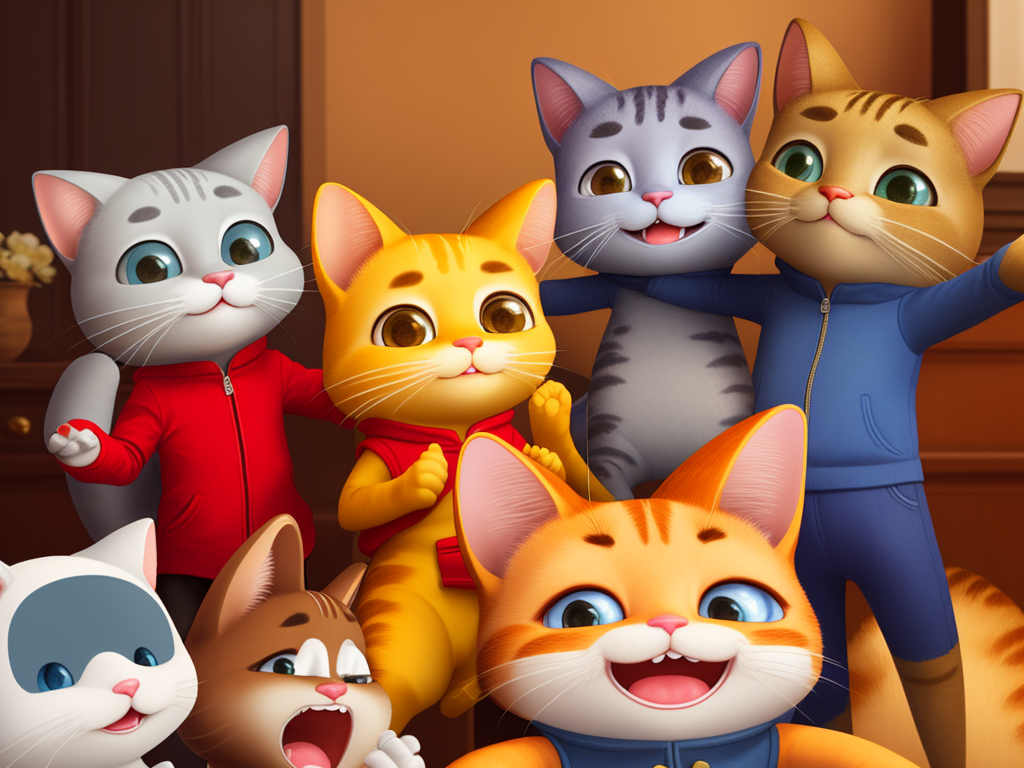 Ai powered photo editor: talking tom and friends